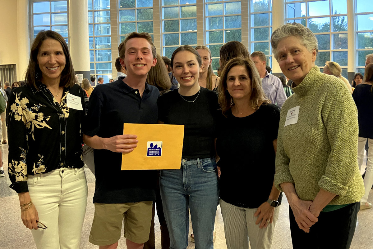 Tyler Ingram Wins Inaugural Ridgefield Historical Society Scholarship ...
